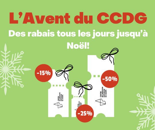 Grand lancement de programmation du CCDG… et de notre Calendrier de l ...